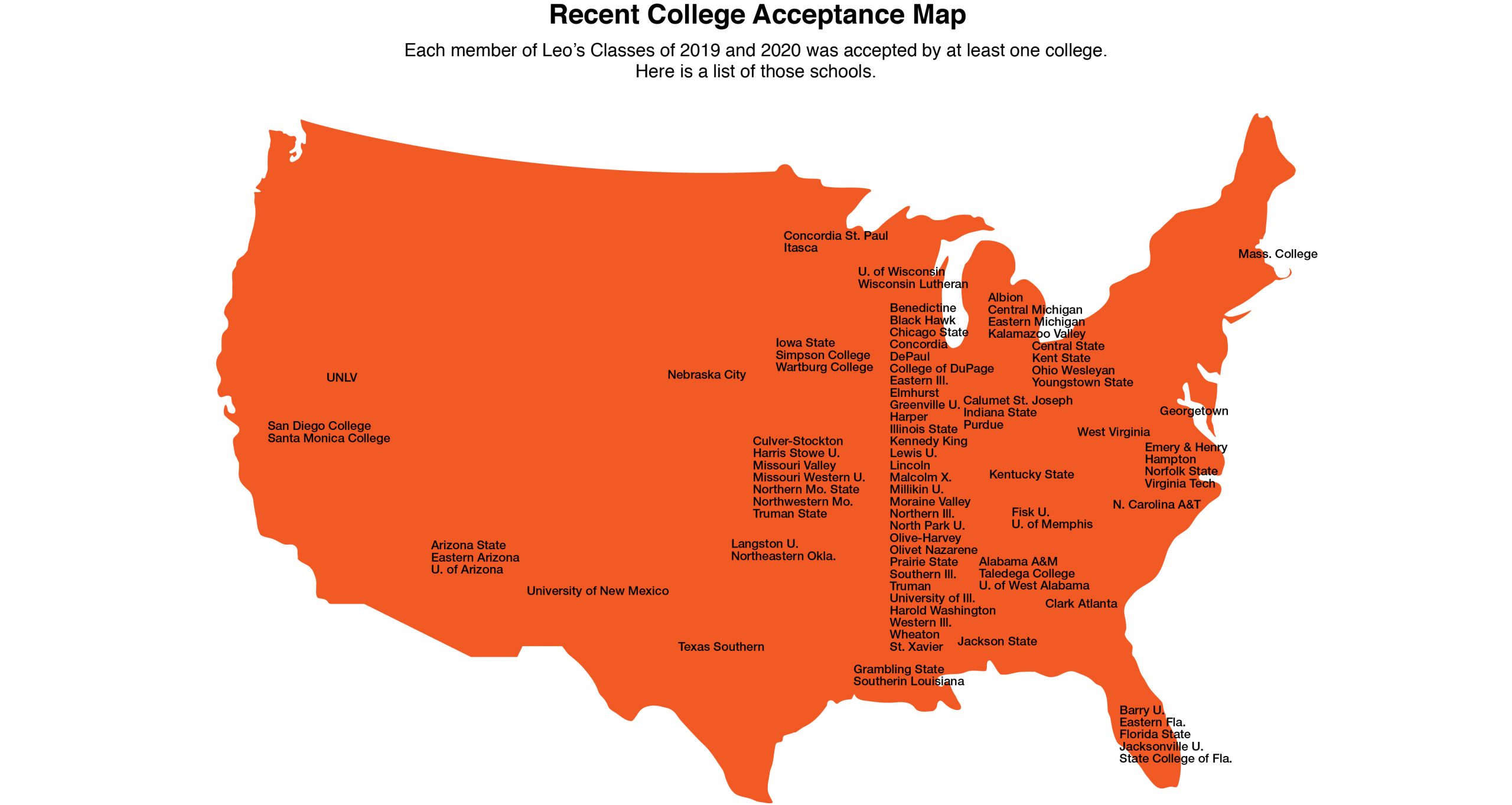 College Map – Leo High School