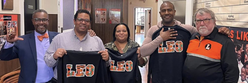 Visitors from St. Augustine School – Leo High School